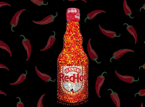 CRYSTALLIZED Franks RedHot Hot Sauce Bottle - 12oz | crystallizedbybri