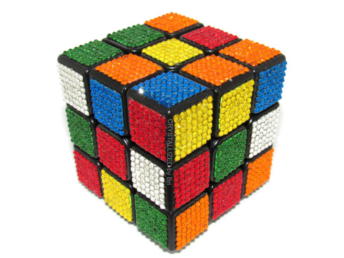 CRYSTALLIZED Rubik's Cube - 3x3 | crystallizedbybri