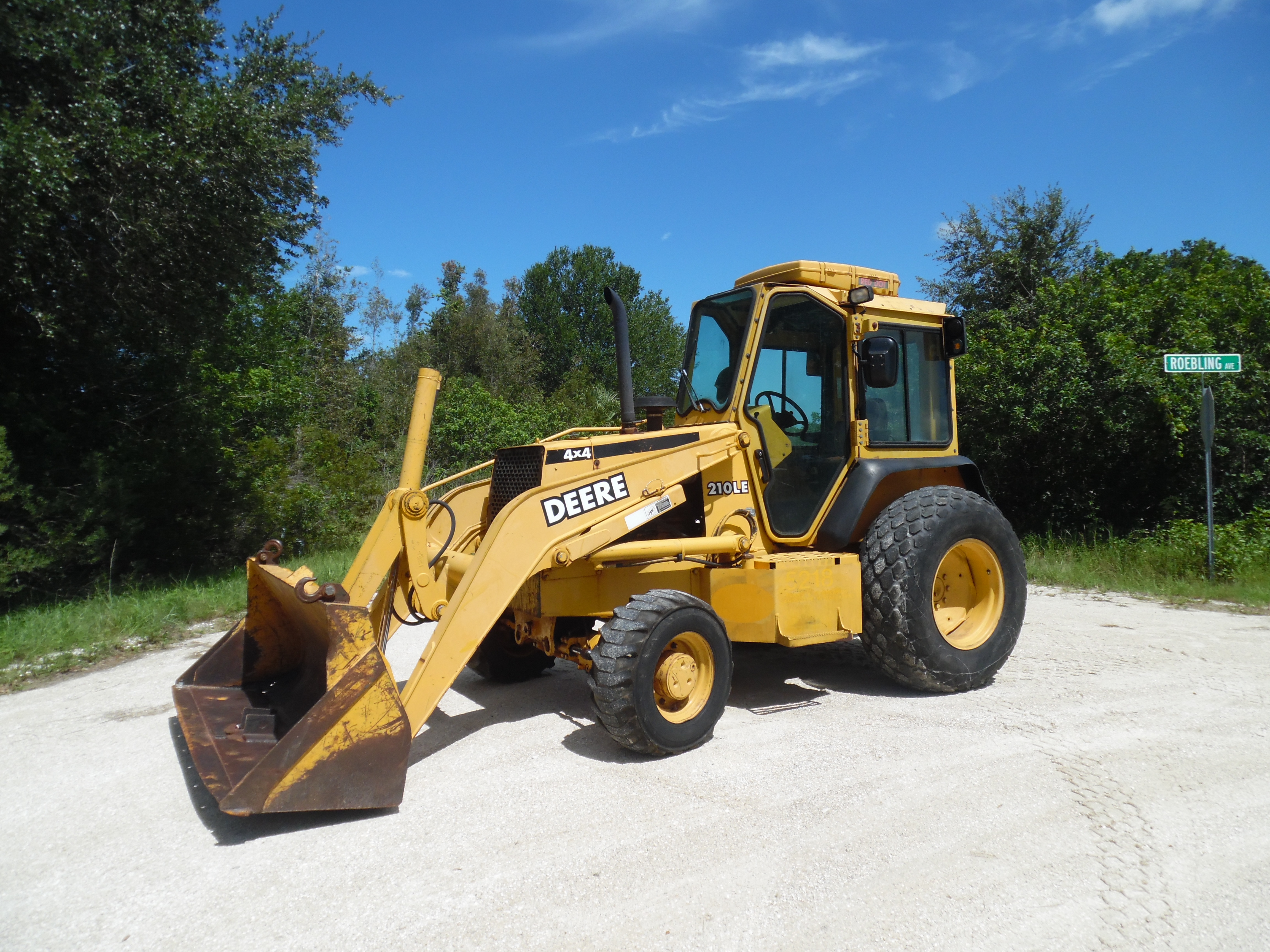 2003 John Deere 210LE 4X4 Landscape Loader