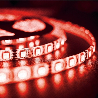 16 feet Roll of 10mm LED Strip | Red LEDs | Red Wagon Distribution