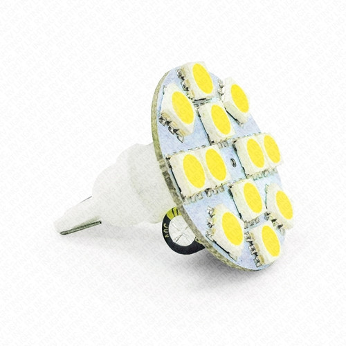 921 LED Bulb, With T10 Connector On Back | 12 LEDs | Red Wagon Distribution