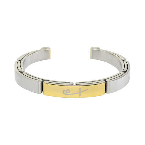 Two Tone Sport Cuff (SS) | Shuzi