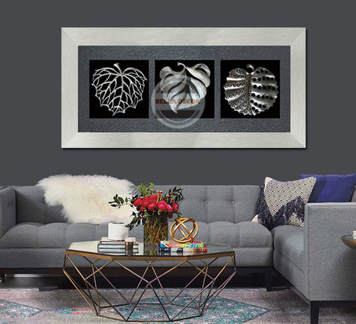 BBSilverLeaves | Bella Decor
