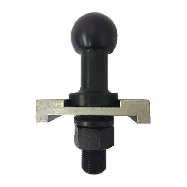 50mm High Rise Euro Towball & Locking Plate | Auckland Caravans