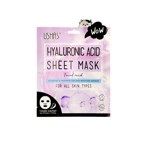 Ushas Hyaluronic Acid Sheet Mask Facial Mask | ATMOSFERA