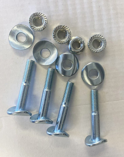 4 PCS OF M8 Bolts +washer and nuts | Zuma Direct