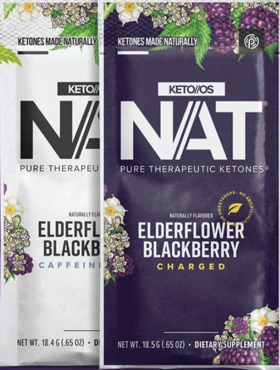 KETO OS NAT, Elderflower Blackberry