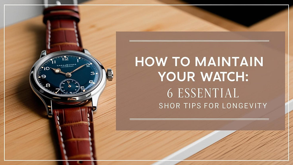 How to Maintain Your Watch: 6 Essential Tips for Longevity