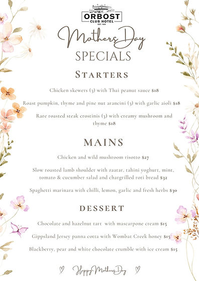 HOME | Orbost Club Hotel