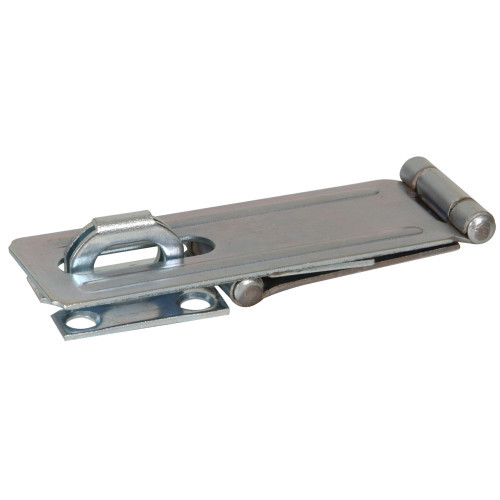Fixed Staple Double Hinge Safety Hasp - 4-1/2" | HOWTOOL Hardware