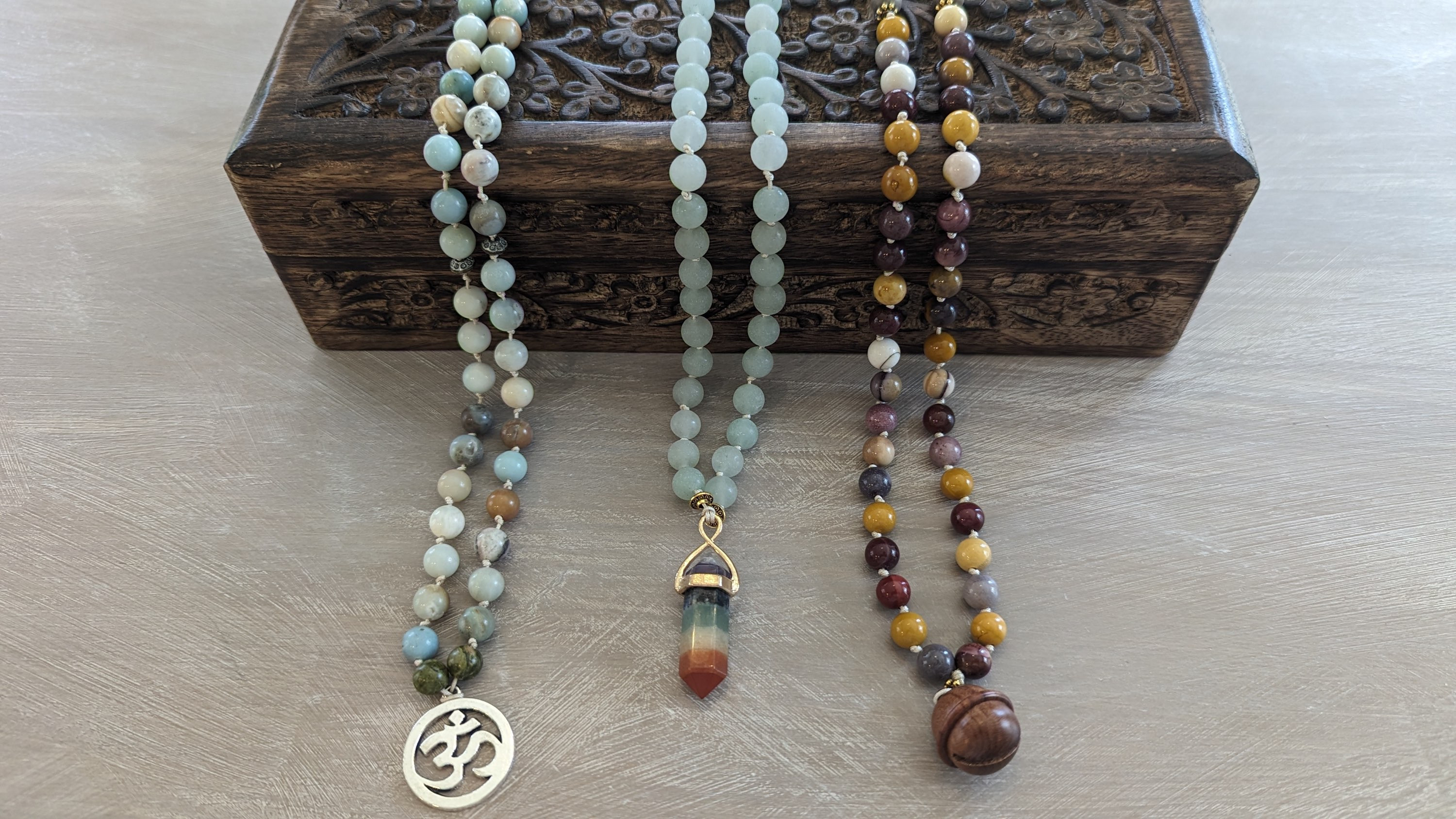 Root Chakra Mala Crafting Workshop | thewellofroswell