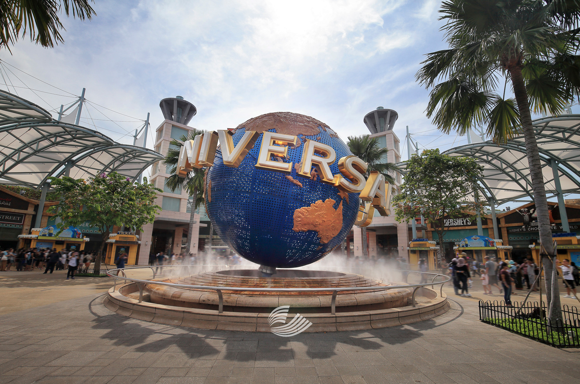 Granopave Projects: Conpave: Concrete Imprint, Universal Studio Singapore
