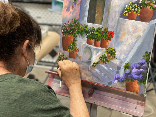 Daily Sat. Morning Painting Class with Robin Ingle for Adult | vecas