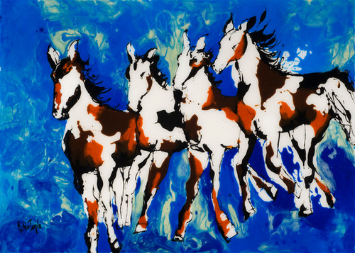 Strides through the Mist by R. Ingle | vecas