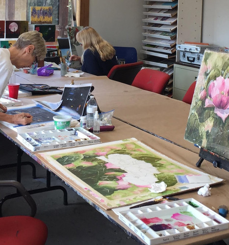 Daily Wed. Morning Painting Class with Robin Ingle for Adults | vecas