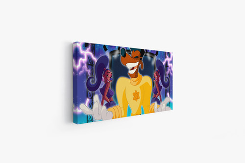 "Powerline" (Goofy Movie) Canvas | Ced Da Vinchi