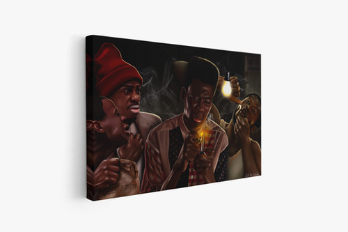 "Pass The Rock" Canvas | Ced Da Vinchi