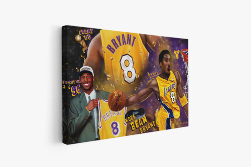 "Kobe The GR8" Canvas | Ced Da Vinchi