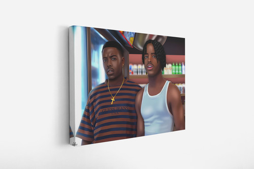 "Kane & O-Dog" Canvas | Ced Da Vinchi