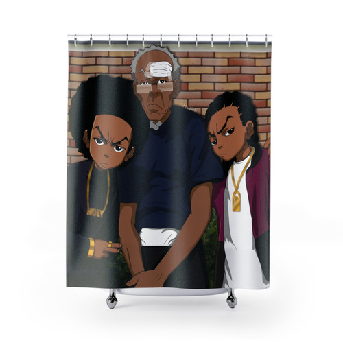 Boondocks Paid in Full Shower Curtain | Ced Da Vinchi