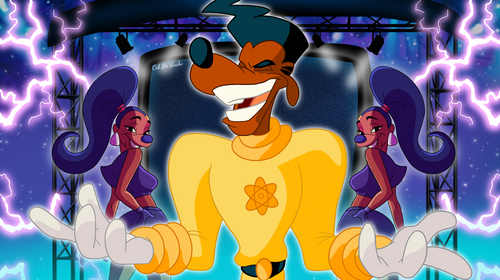 Powerline (Goofy Movie) Canvas | Ced Da Vinchi