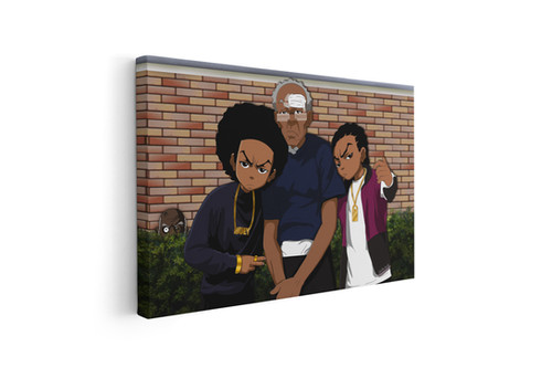 Boondocks "Paid in Full" Canvas | Ced Da Vinchi