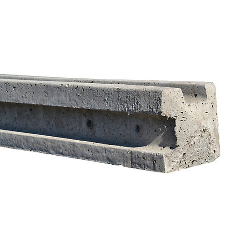 Concrete Slotted Corner Post 2440mm | Garden Stone Paving