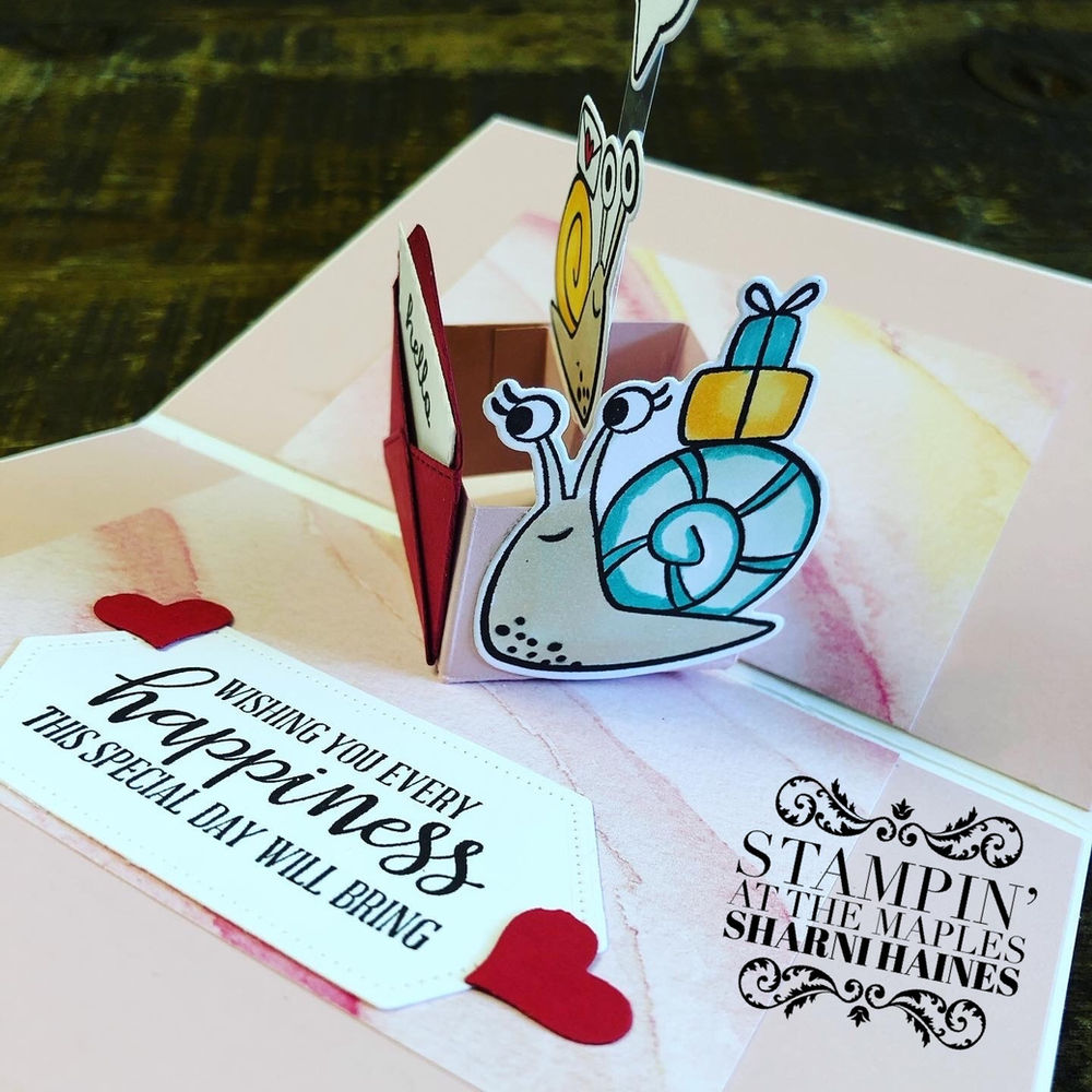 Snailed It Pop Up Card