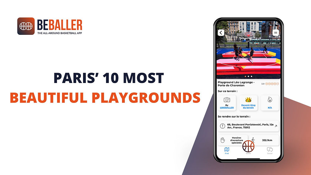 Paris' 10 Most beautiful Basketball Courts