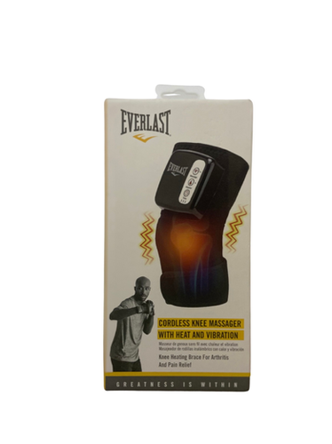 Everlast Cordless Knee Massager With Heat And Vibration | AA Lovell