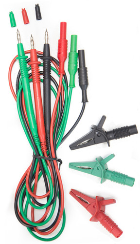 3-Wire Test Leads for Fluke / Megger & other testers | AMECaL TL-101A ...