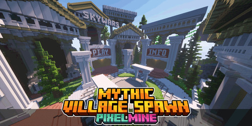 Mythic Village Spawn Pixel Mine