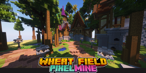 Wheat Field Spawn - 350x350 | Pixel Mine