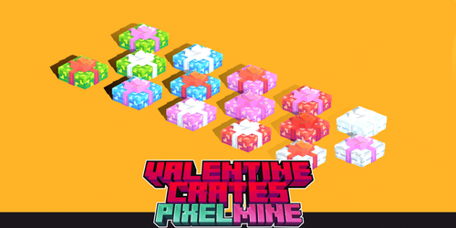 Valentines Crate Models | Pixel Mine