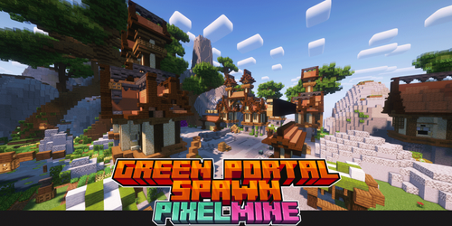 Green Portal Spawn - 150x150 | Pixel Mine