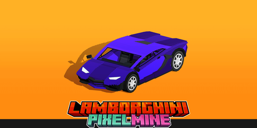 Lamborghini Car Model | Pixel Mine