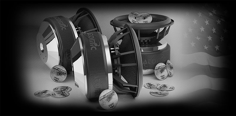 Atomic Speakers - Competition Loudspeakers Woofers Made in USA