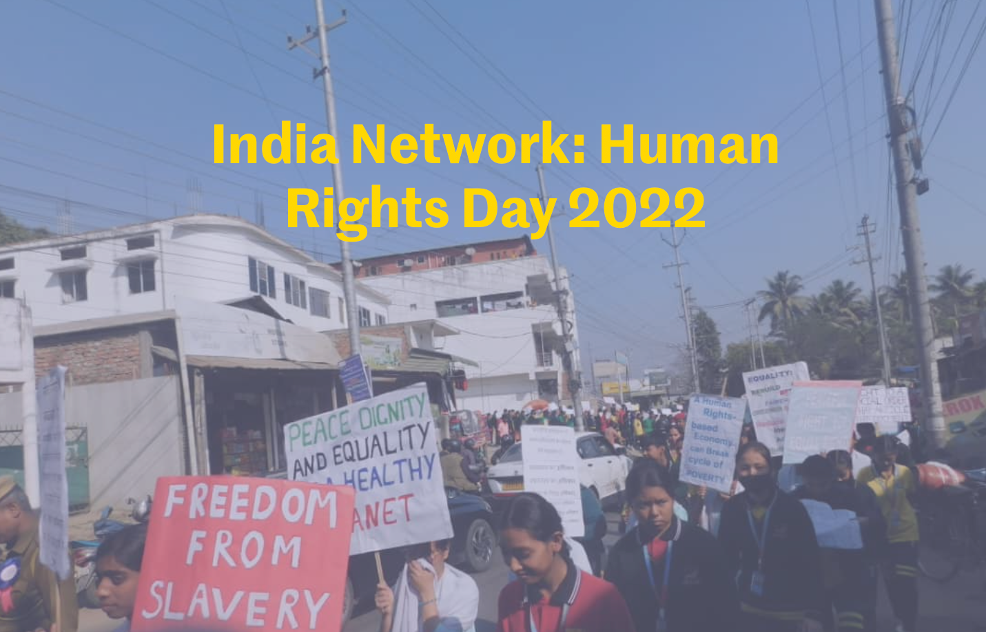 India Network: Human Rights Day
