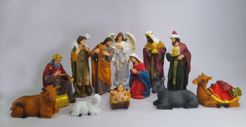 Christmas Nativity Crib Set -8 " | Santa Gifts