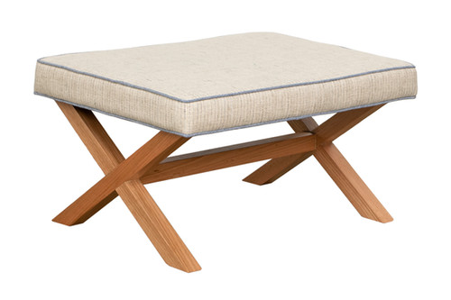 The Criss Cross Ottoman | EJP Commercial
