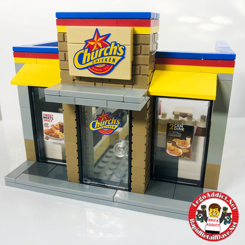 Custom Church's Chicken Sticker sheet | BRICK ADDICT