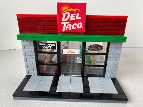 Custom Del Taco Sticker sheet | BRICK ADDICT