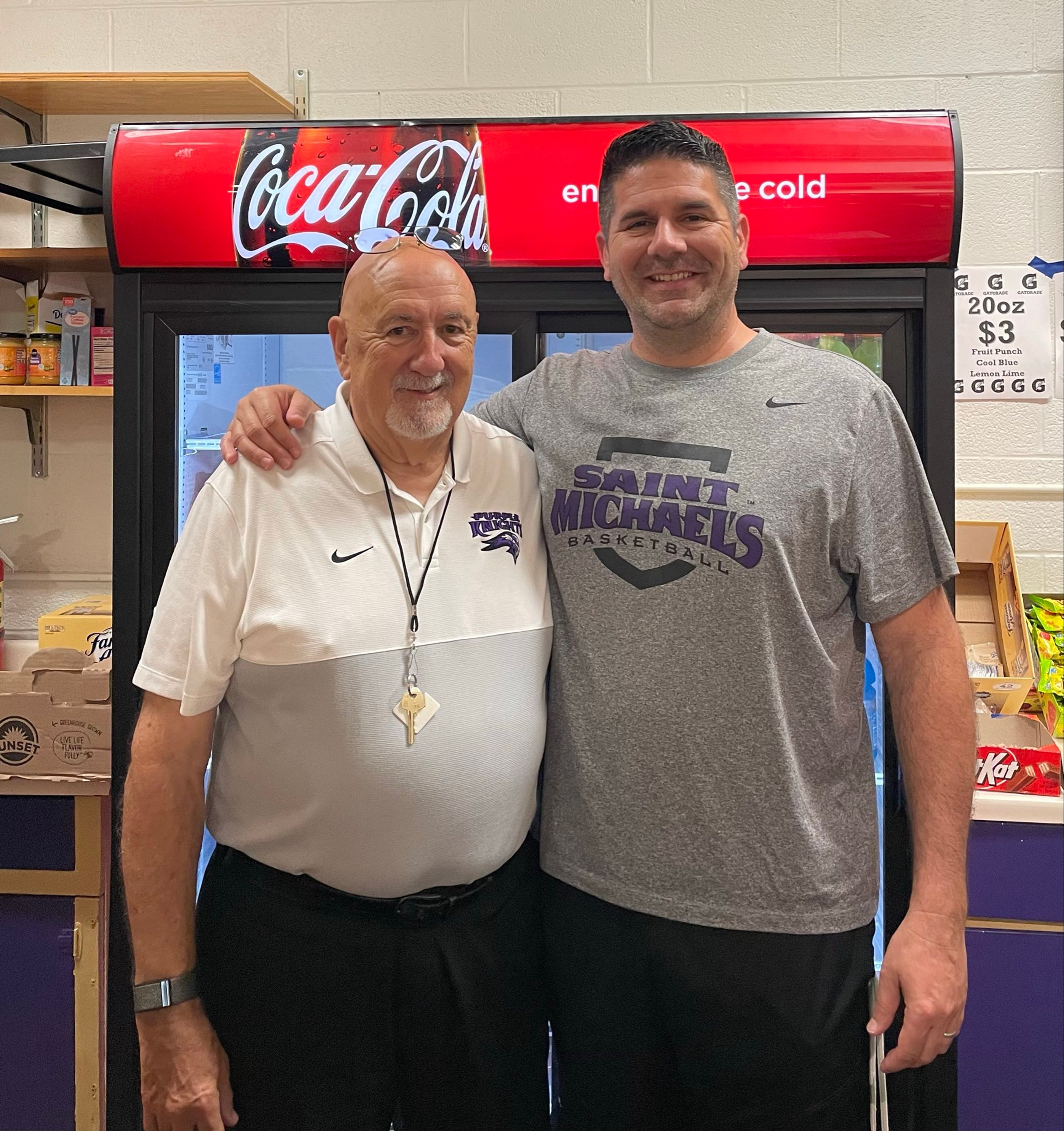 Coach Eric Eaton Loves St. Michael's College Basketball!