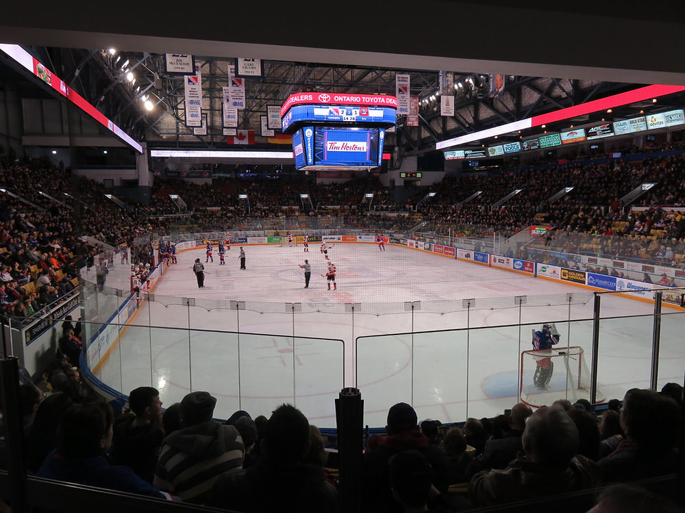 Dom Cardillo Arena at the Kitchener Memorial Auditorium - Kitchener Rangers