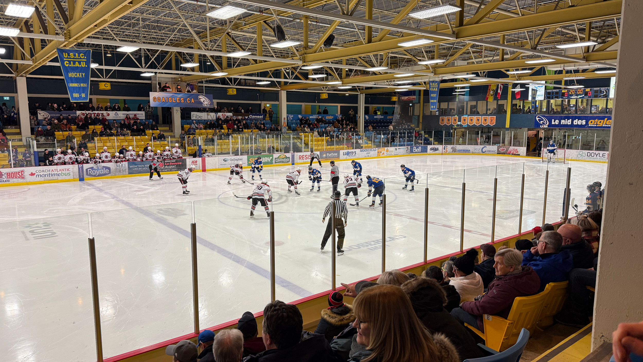 Arena Jean-Louis Levesque - Moncton Aigles Bleus