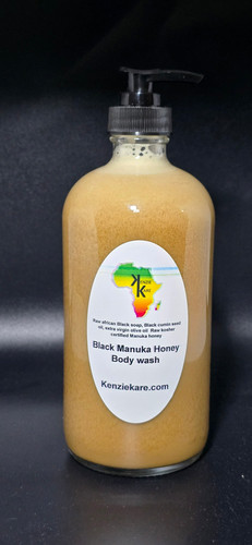 Black Manuka Honey bodywash | KenzieKare