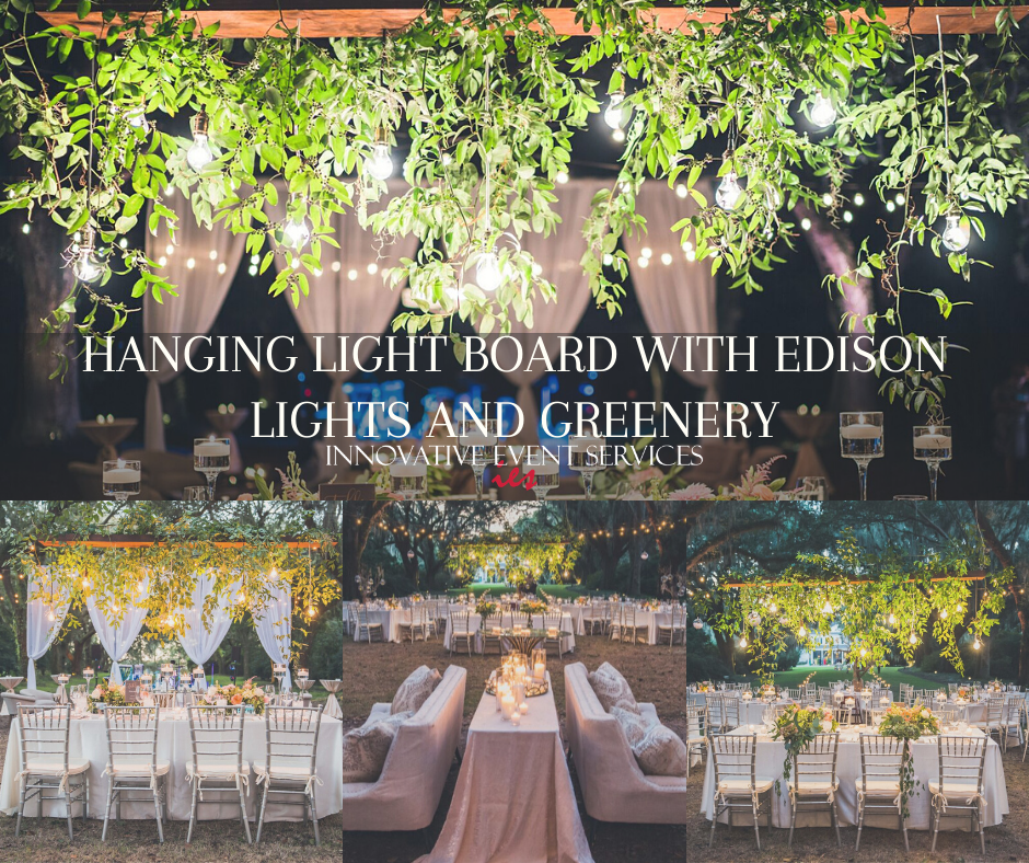 10 Ways to Incorporate Greenery and Florals Into Your Wedding Lighting