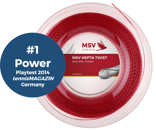 Msv Tennis Strings MSV Hepta Twist Review: A String For Powerful Spin ...