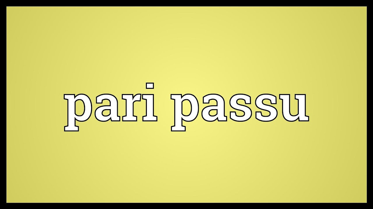 REEDLAW: Application of ‘Pari Passu’ Principle in IBC