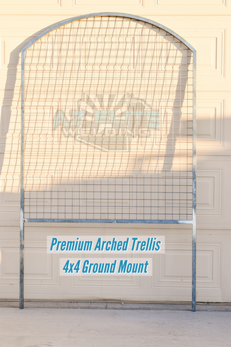 Premium Arched Trellis 4x4 | ArizonaEliteWelding